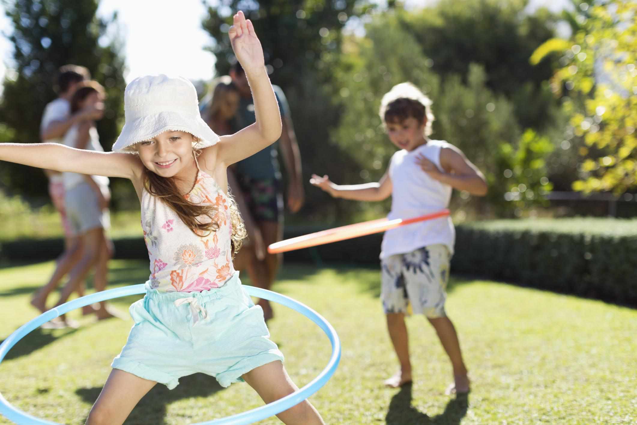 Fun with Hula Hoops
